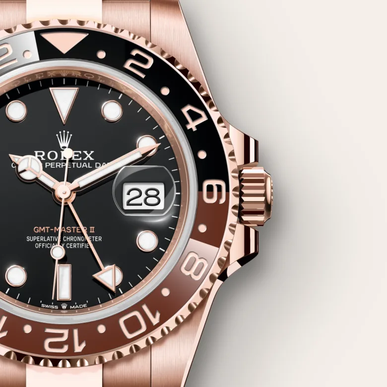 Rolex GMT-Master II in Everose gold, M126715CHNR-0001