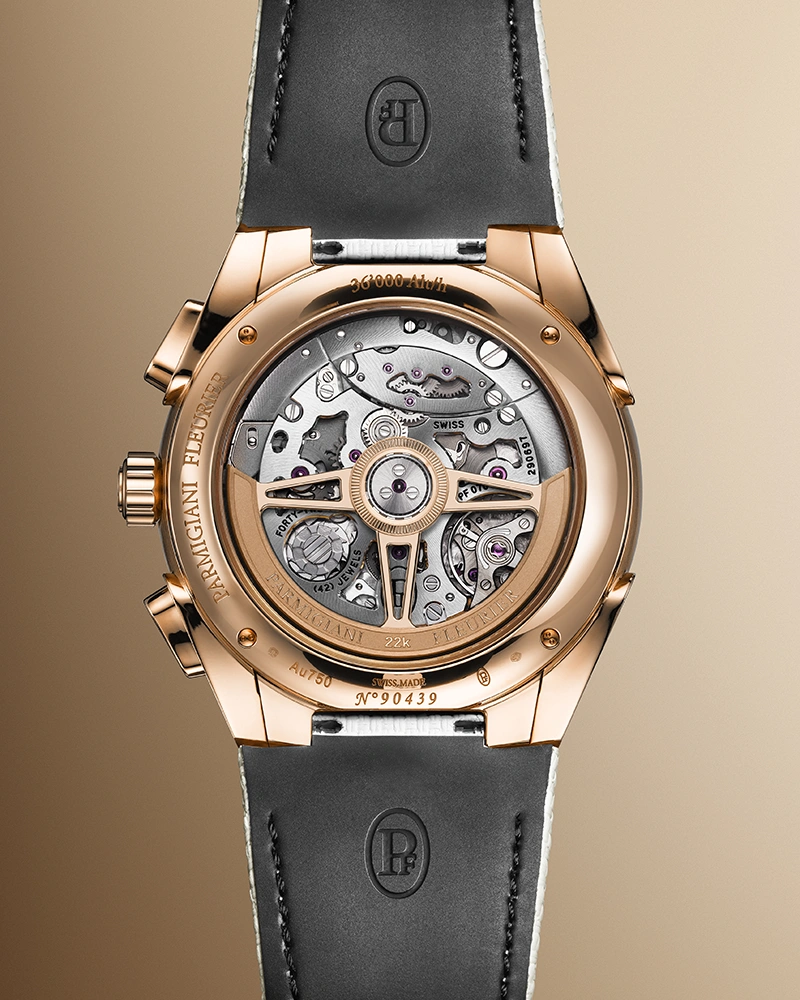 Refined in Motion: The Tonda PF Sport Chronograph in Rose Gold Sandstone
