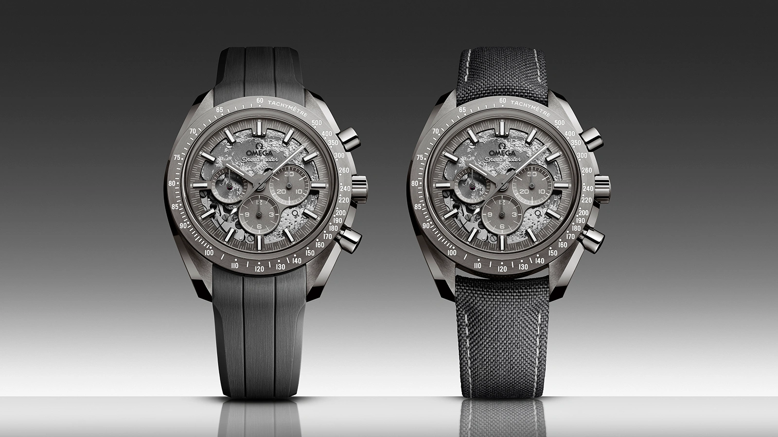 The Next Evolution of Speedmaster Dark and Grey Side of the Moon
