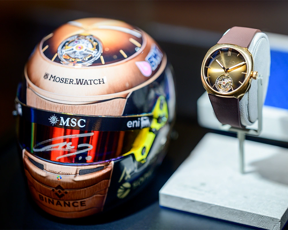 A Perfect 10: Pierre Gasly's Chocolate Fumé Masterpiece with H. Moser ...